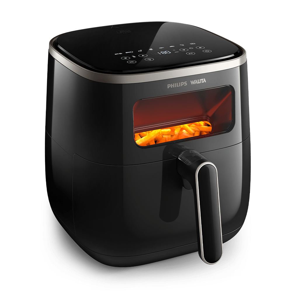 Fritadeira Airfryer Com Visor e Painel Digital 5,6L Philips Walita ... Fritadeira Airfryer Com Visor e Painel Digital 5,6L Philips Walita ...